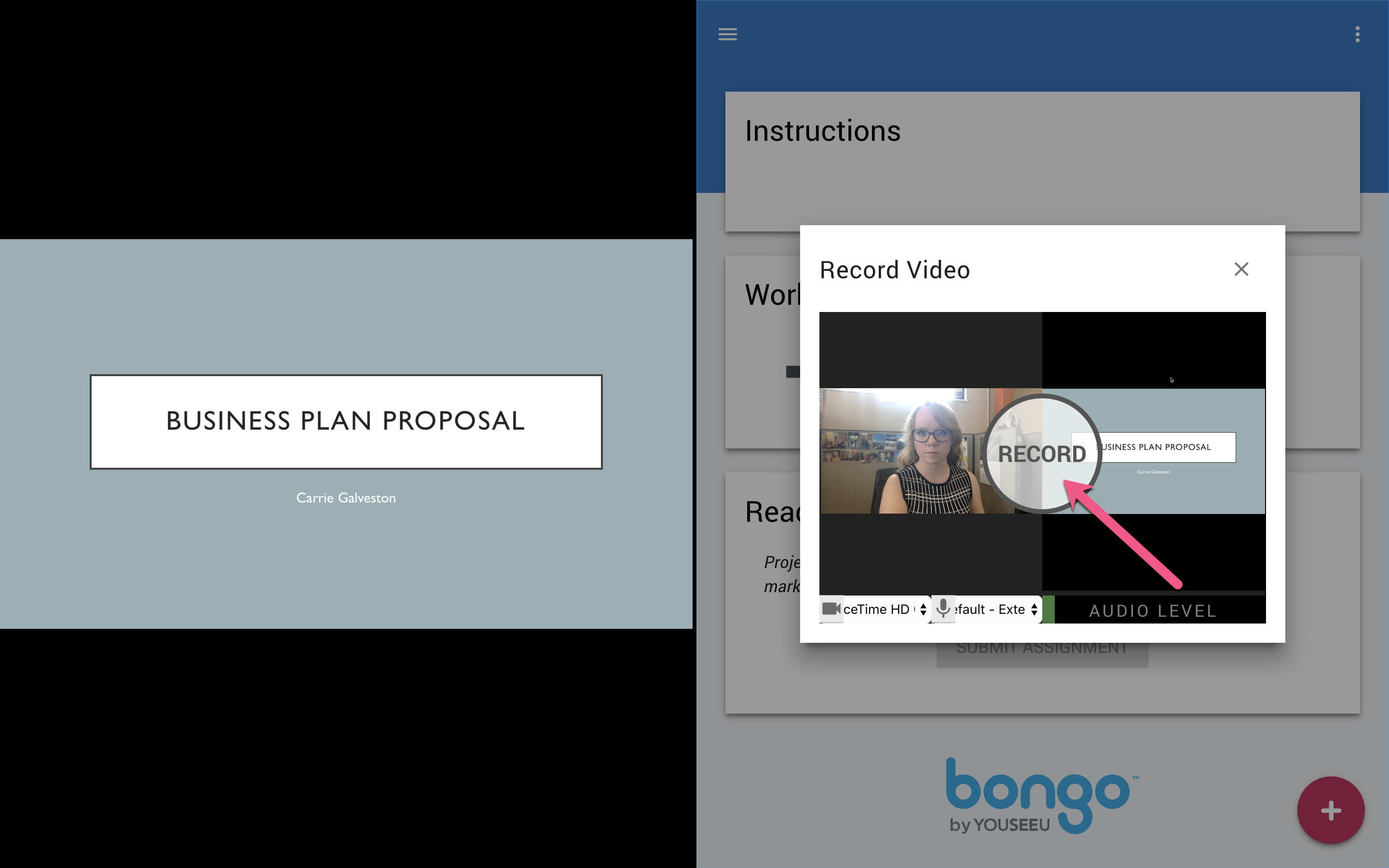 How to Record a PowerPoint Presentation on a Single Screen – Bongo for ...